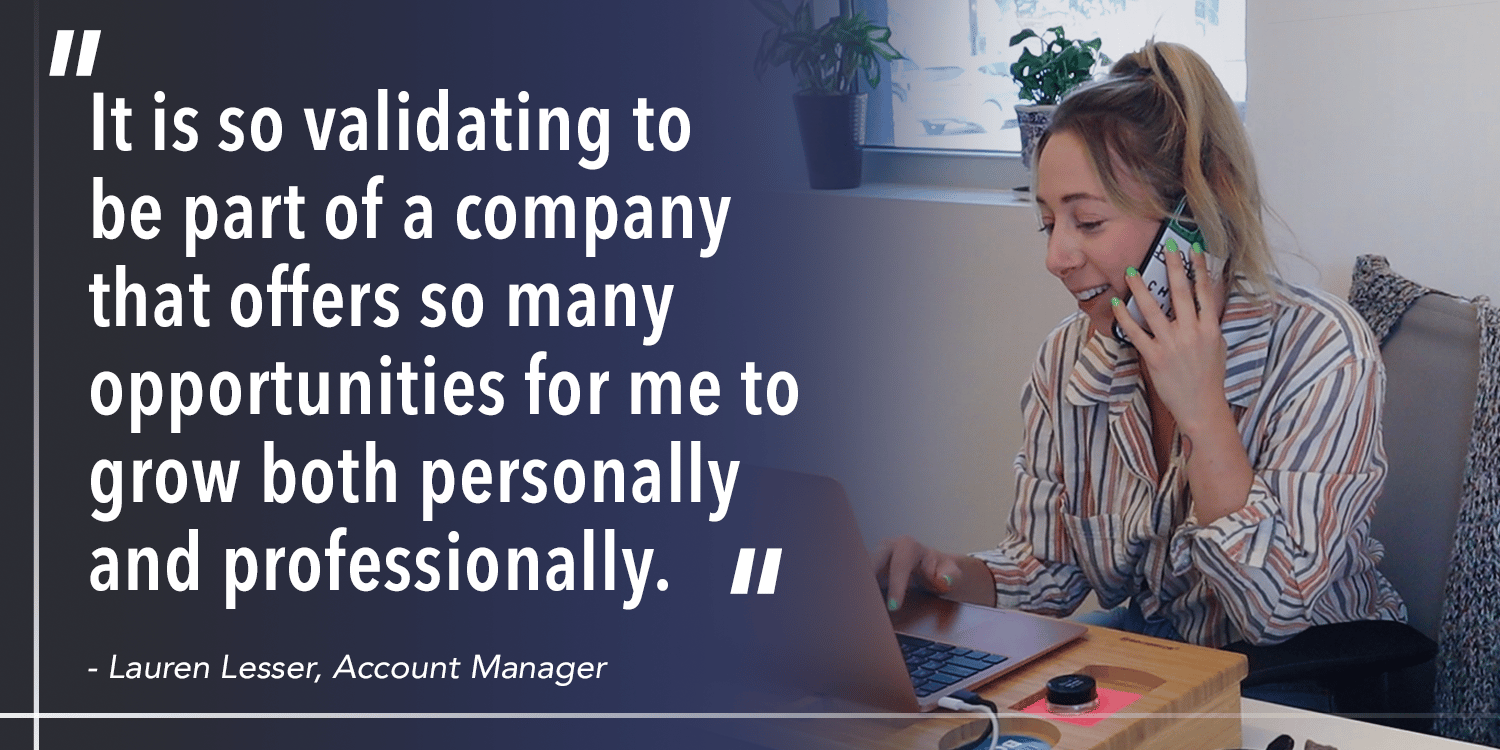 Team Spotlight: Lauren Lesser, Account Manager